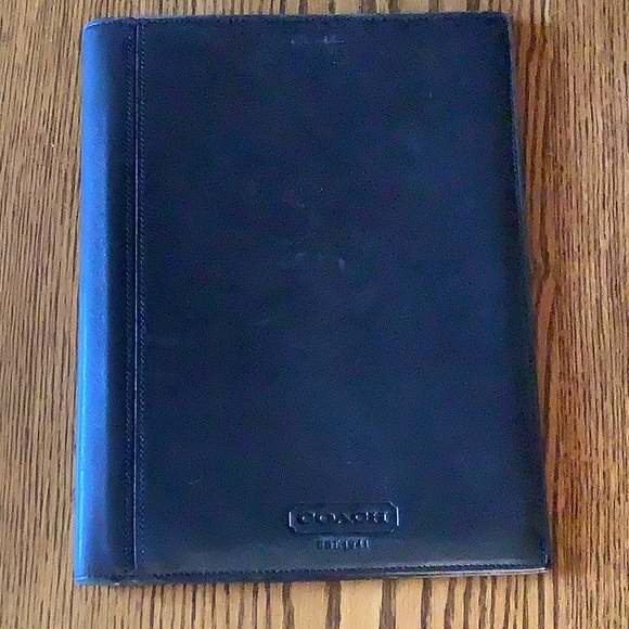 Coach | Office | Coach Leather Folder | Poshmark